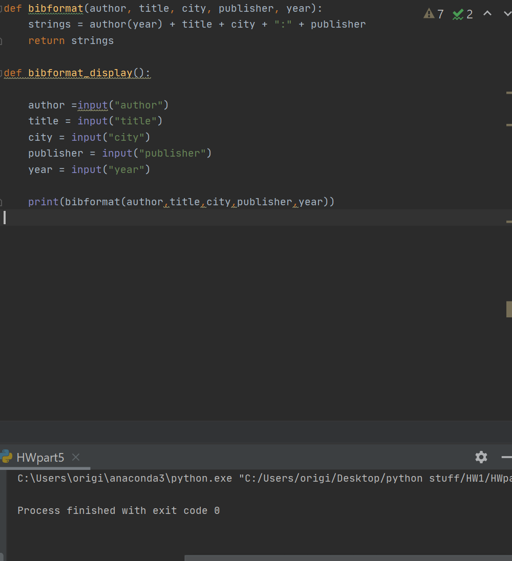 Solved 4. (2 points) Write a | Chegg.com