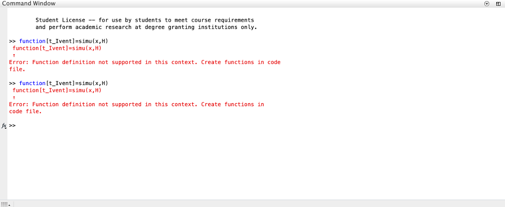 Command Window Student License for use by students to | Chegg.com