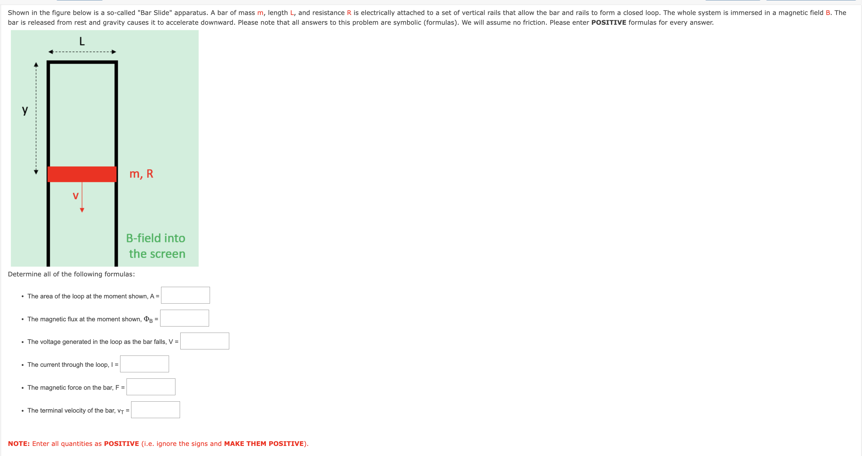 Solved Determine all of the following formulas: - The area | Chegg.com