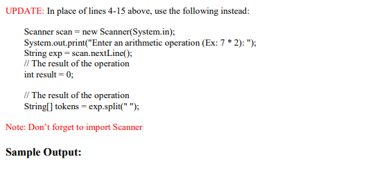 Task: Write a calculator program that asks the user | Chegg.com