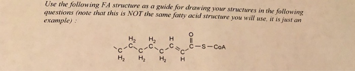 Solved Use the following FA structure as a guide for drawing | Chegg.com