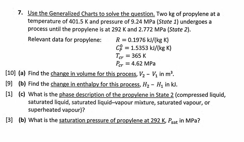 Solved Use the Generalized Charts to ﻿solve the question. | Chegg.com