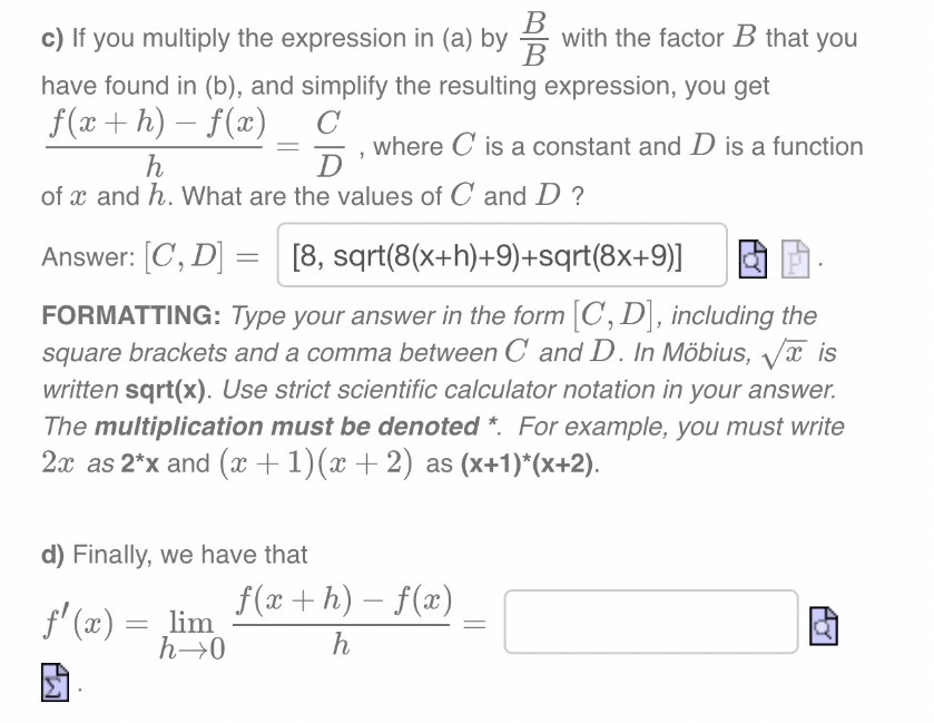 Solved Consider the function f(x)=6+8x+9. The goal is to | Chegg.com