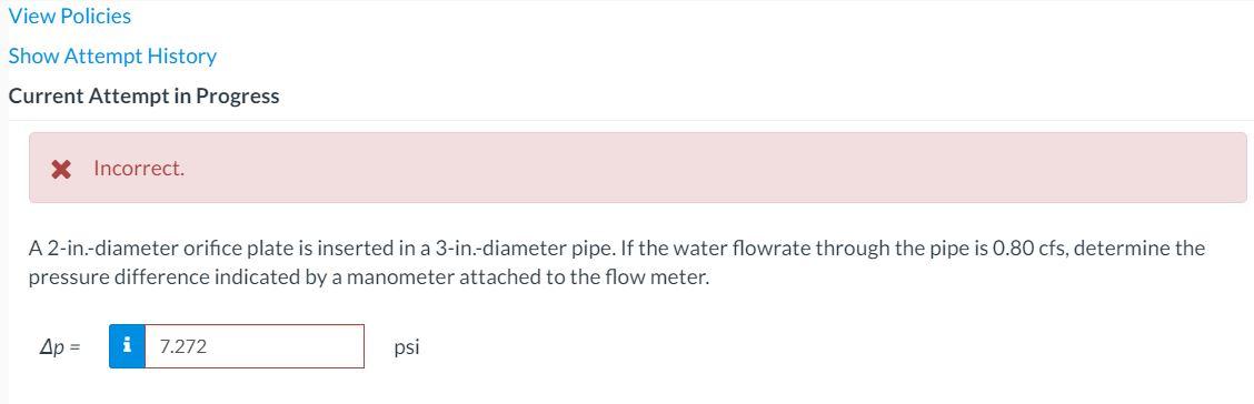 Solved View Policies Show Attempt History Current Attempt in | Chegg.com