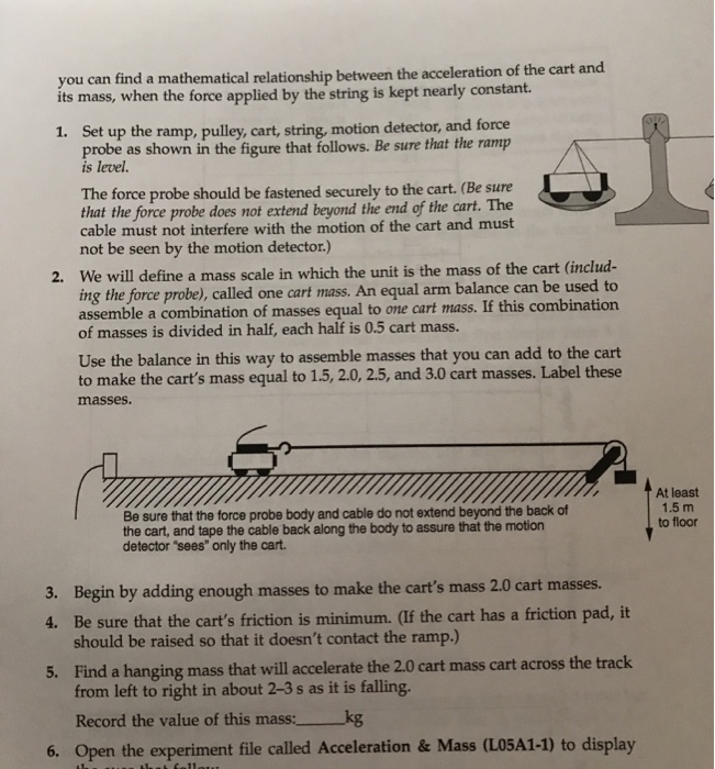Solved Name Date PRE-LAB PREPARATION SHEET FOR LAB 5: FORCE, | Chegg.com Solved Name Date PRE-LAB PREPARATION SHEET FOR LAB 5: FORCE, | Chegg.com