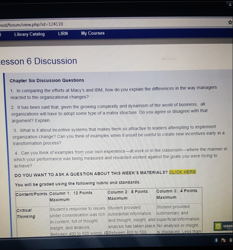 Solved it has been said that, given the growing complexity | Chegg.com
