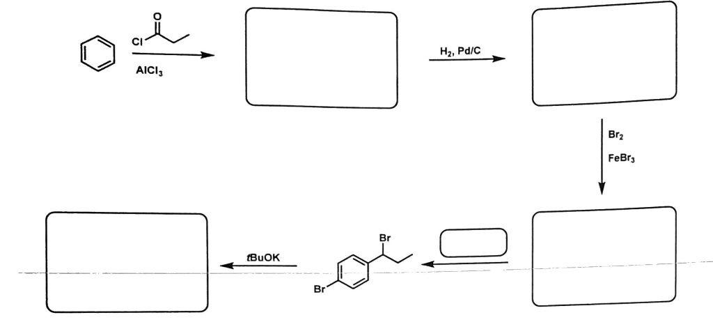 Solved Please show the correct structure or reactant in each | Chegg.com