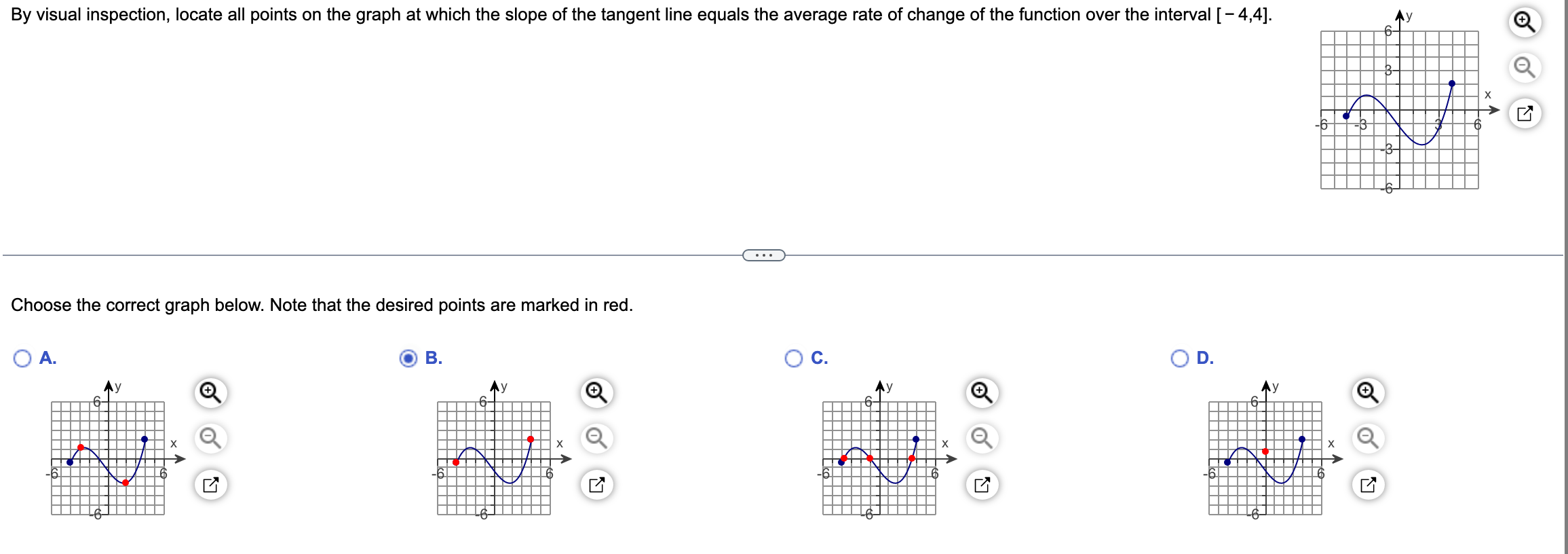 Solved By visual inspection, locate all points on the graph | Chegg.com