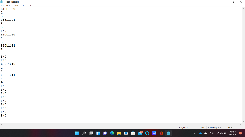 Solved In the example shown here, we have an array | Chegg.com