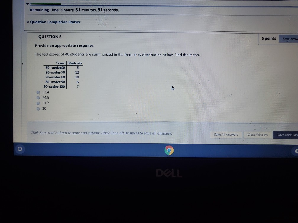 Solved Remaining Time: 3 hours, 31 minutes, 31 seconds. | Chegg.com