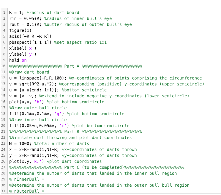 Consider the MATLAB code provided below which | Chegg.com