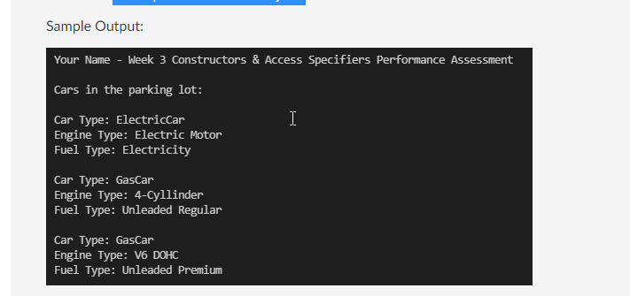 Solved For this assignment, you will use the Visual Studio | Chegg.com