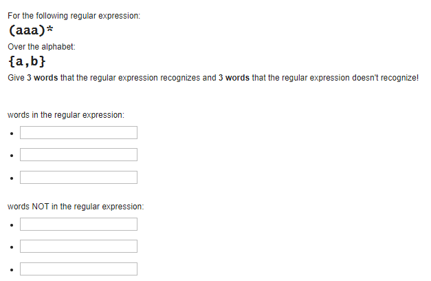 Solved Solve Regular expression to epsilon-NFA problem For | Chegg.com