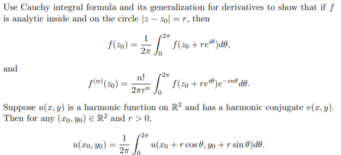 Solved Use Cauchy integral formula and its generalization | Chegg.com