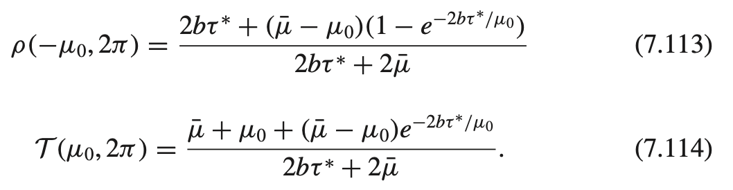 Solved Exercise 7.11 A gigantic volcanic eruption causes a | Chegg.com