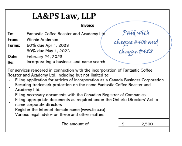 Bookkeeping for a small business organization Case: | Chegg.com