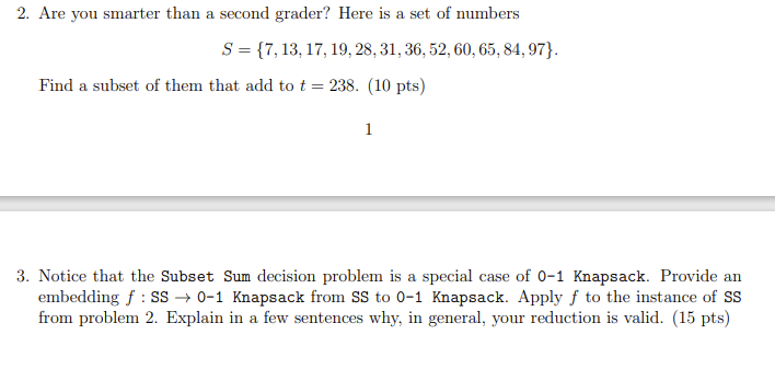 Solved Are you smarter than a second grader? Here is a set | Chegg.com
