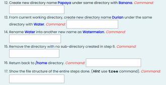 Solved Find out the following commands in Fedora. Fill in | Chegg.com
