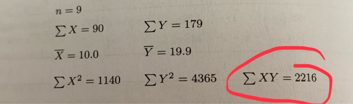 Solved Could you please explain me how to find the sigma XY | Chegg.com