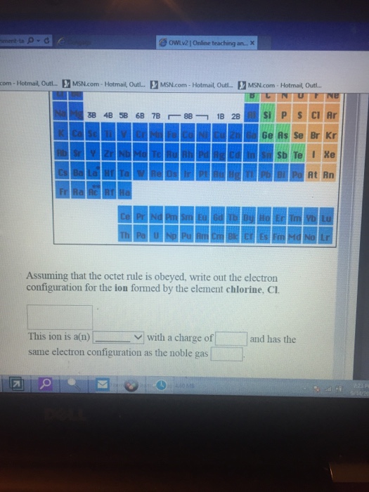 Solved Assuming that the octet rule is obeyed, write out | Chegg.com