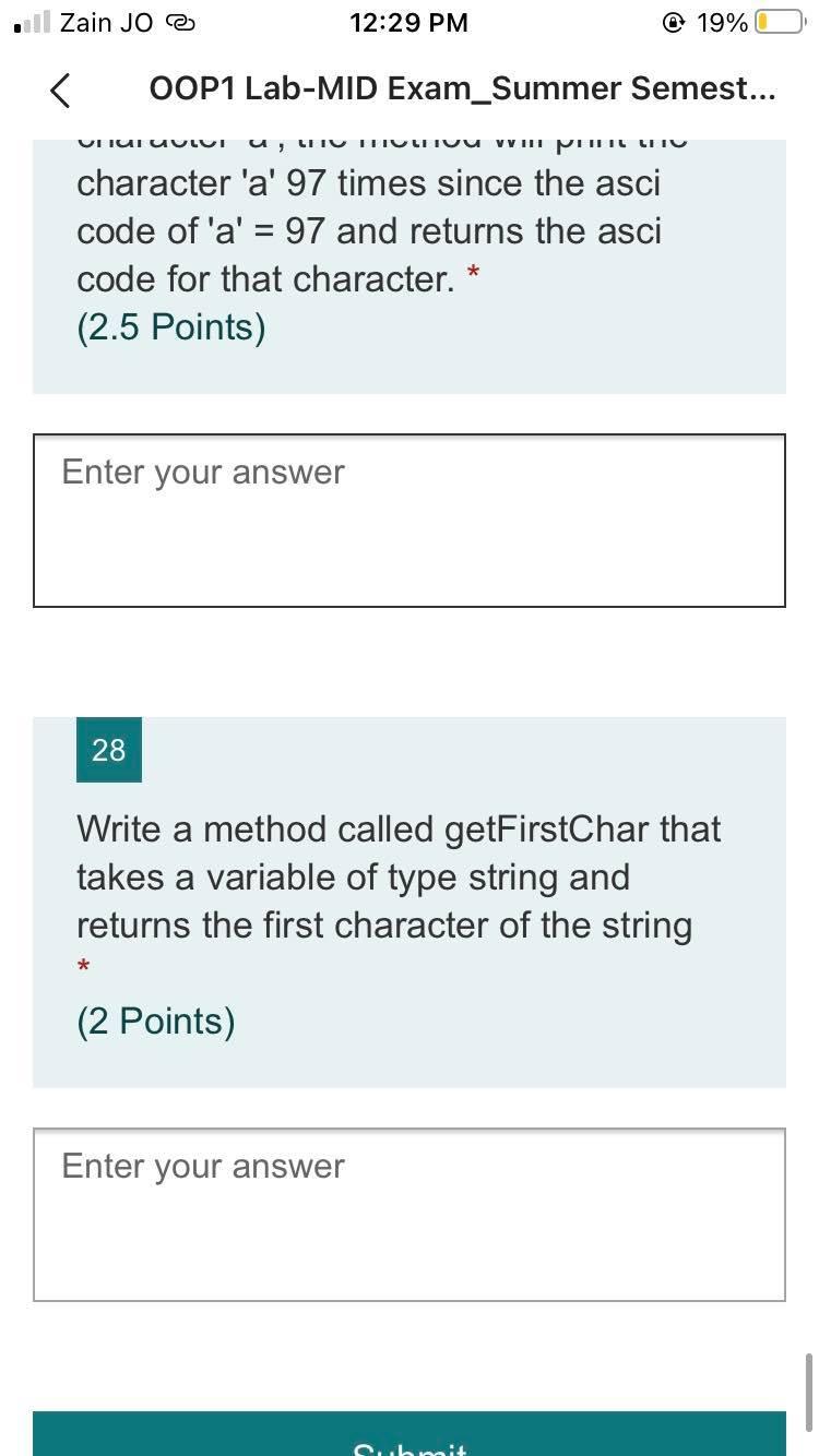 Solved il Zain JO @ 12:29 PM @ 19%