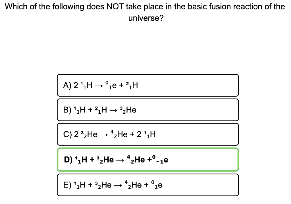 Solved Which of the following does NOT take place in the | Chegg.com