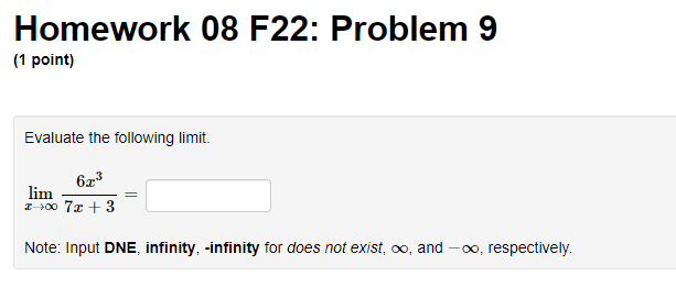 Solved Homework 08 F22: Problem 7 (1 point) Use interval | Chegg.com