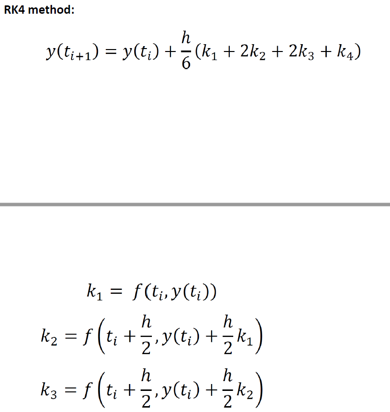 Solved 3. (20 points) Employ the RK4 method to integrate | Chegg.com