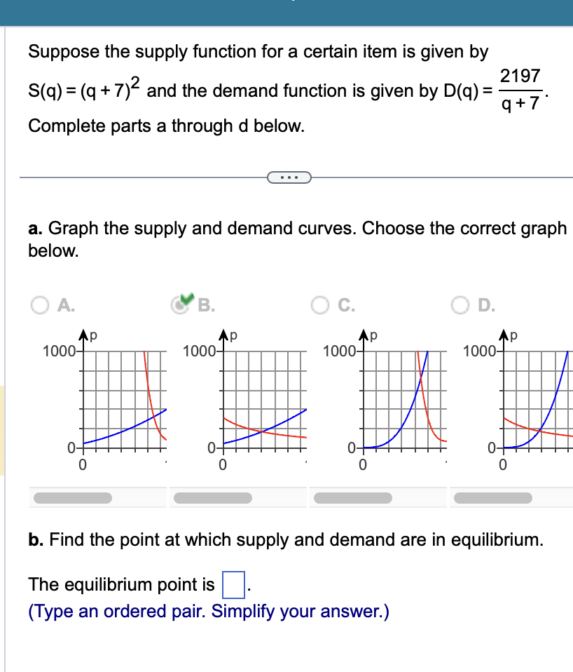 Solved Suppose the supply function for a certain item is | Chegg.com