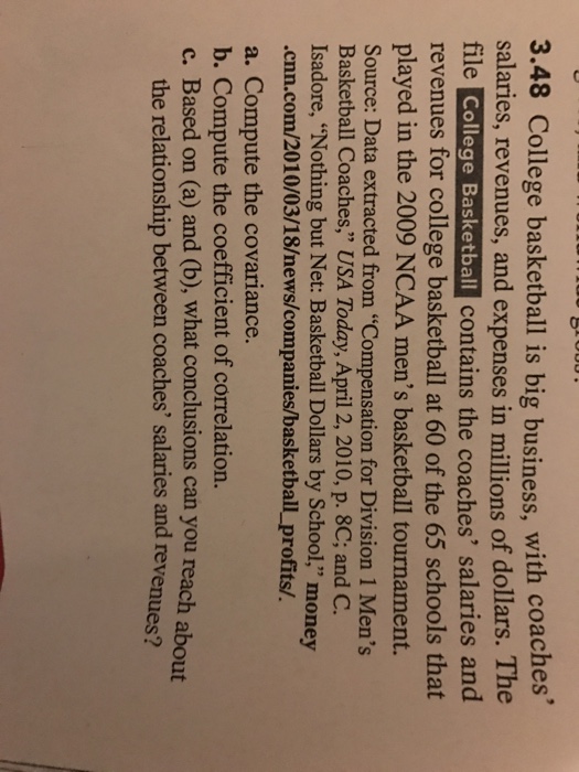 Solved Problems for Section 3.5 LEARNING THE BASICS 3.44 The | Chegg.com