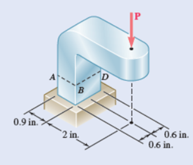 Solved Question 3 Knowing that the allowable stress in | Chegg.com