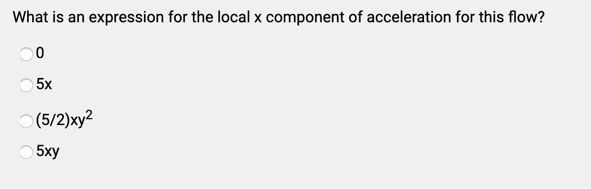 Solved 3) Consider a two dimensional unsteady flow field | Chegg.com