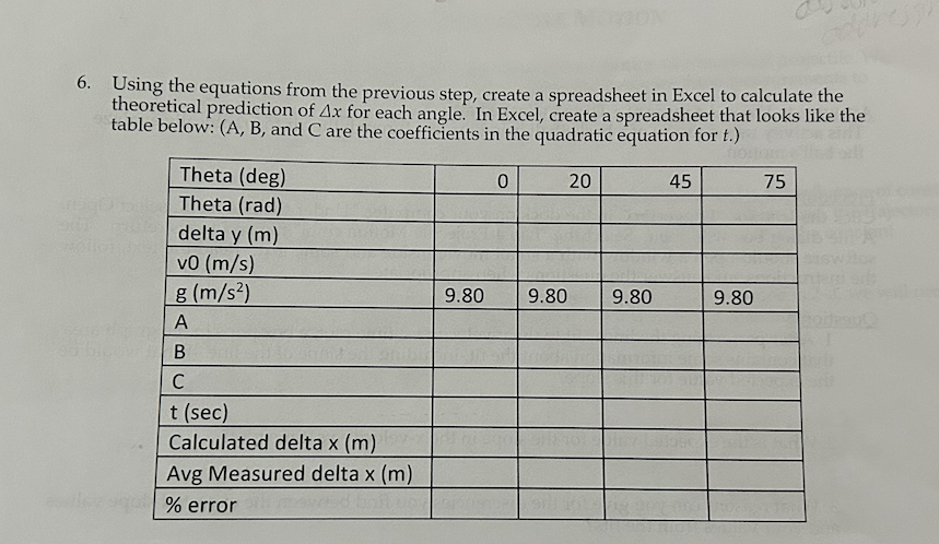 Acrivitr 3: Calculating the range Here you will use | Chegg.com