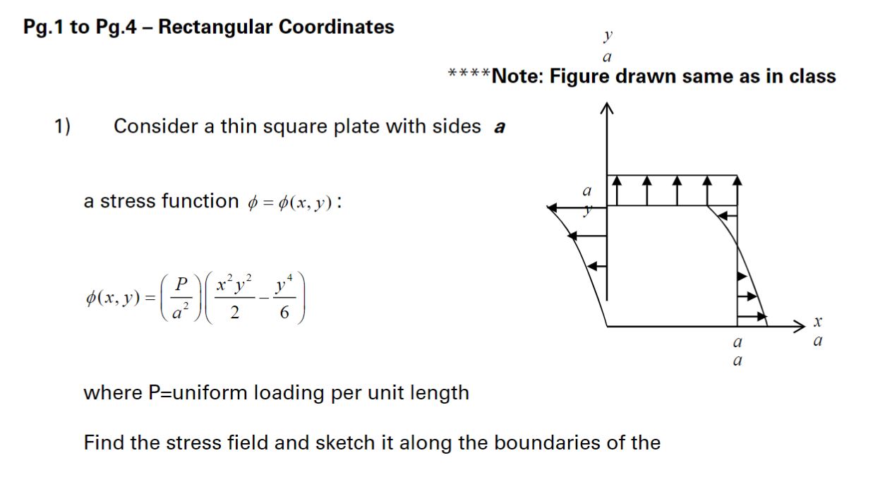Solved Pg.1 to Pg.4 - Rectangular Coordinates y ∗∗∗∗ Note: | Chegg.com