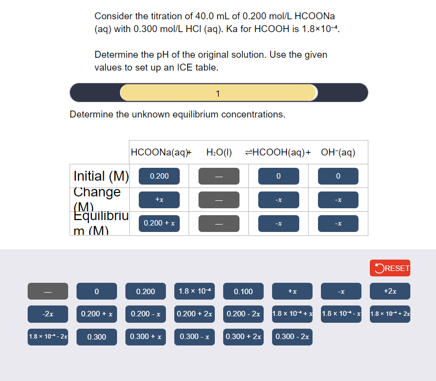 Solved Consider the titration of 40.0 mL of 0.200 mol/L | Chegg.com