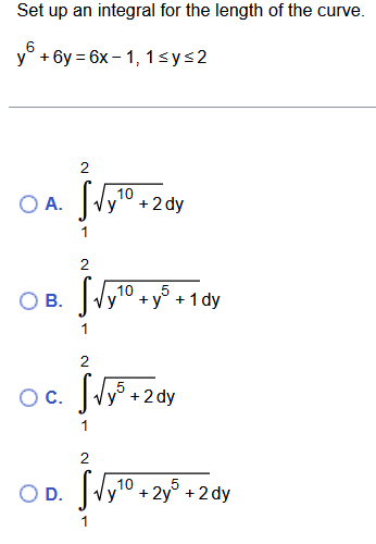 Solved Find a curve through the point (0,3) whose length | Chegg.com