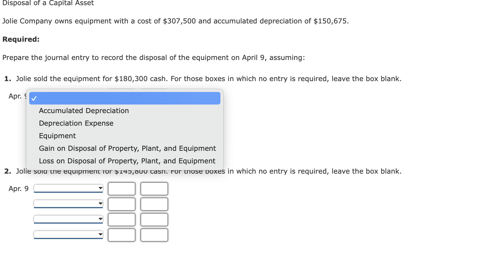 Solved Brief Exercise 7-35 (Algorithmic) Disposal of a | Chegg.com