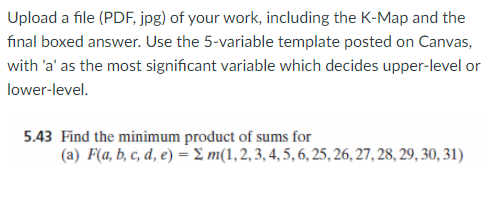 Solved Upload a file (PDF, jpg) of your work, including the | Chegg.com