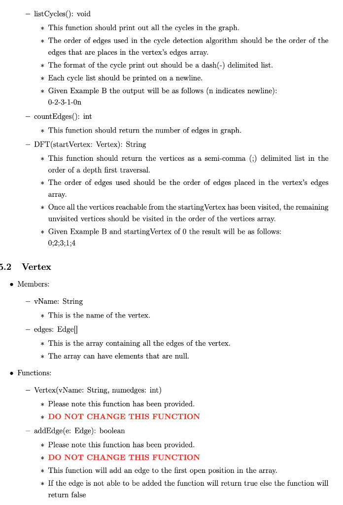Solved 5 Task 1: Graph a A Graph is a collection of vertices | Chegg.com