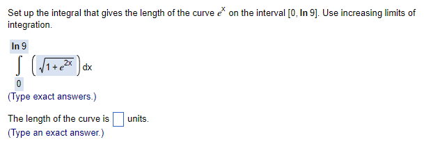 Solved Set up the integral that gives the length of the | Chegg.com