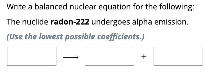 Solved When the nuclide thorium-230 undergoes alpha decay: | Chegg.com