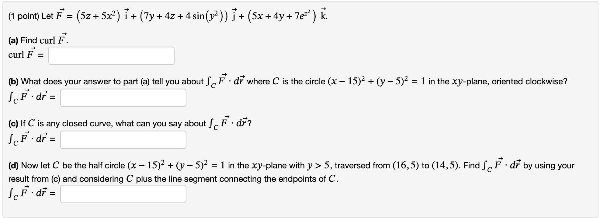 (1 point) Let | Chegg.com