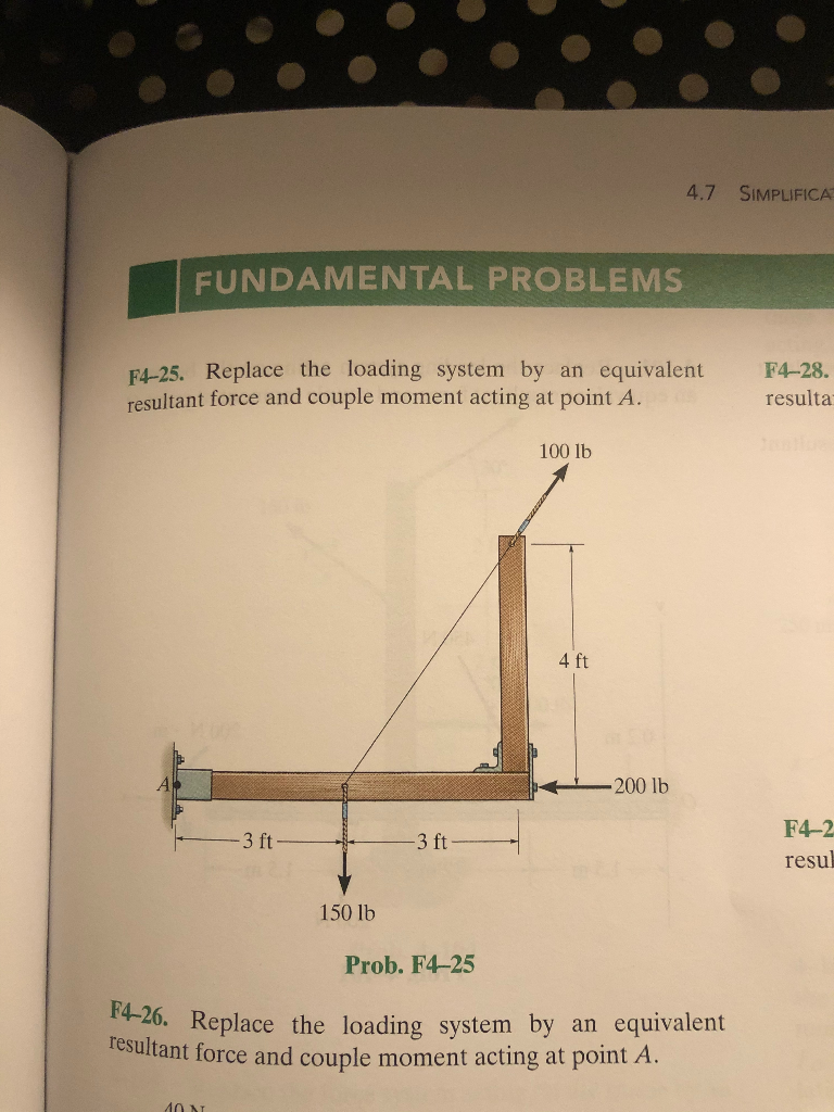 4.7 SIMPLIFICA FUNDAMENTAL PROBLEMS F4-25. Replace | Chegg.com