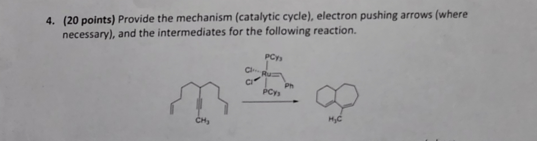 Solved Provide the mechanism (catalytic cycle), ﻿electron | Chegg.com