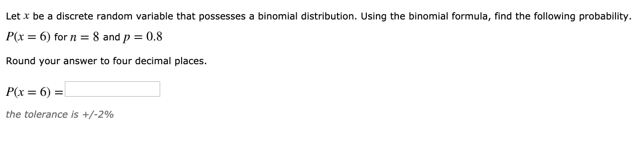 Solved Let x be a discrete random variable that possesses a | Chegg.com