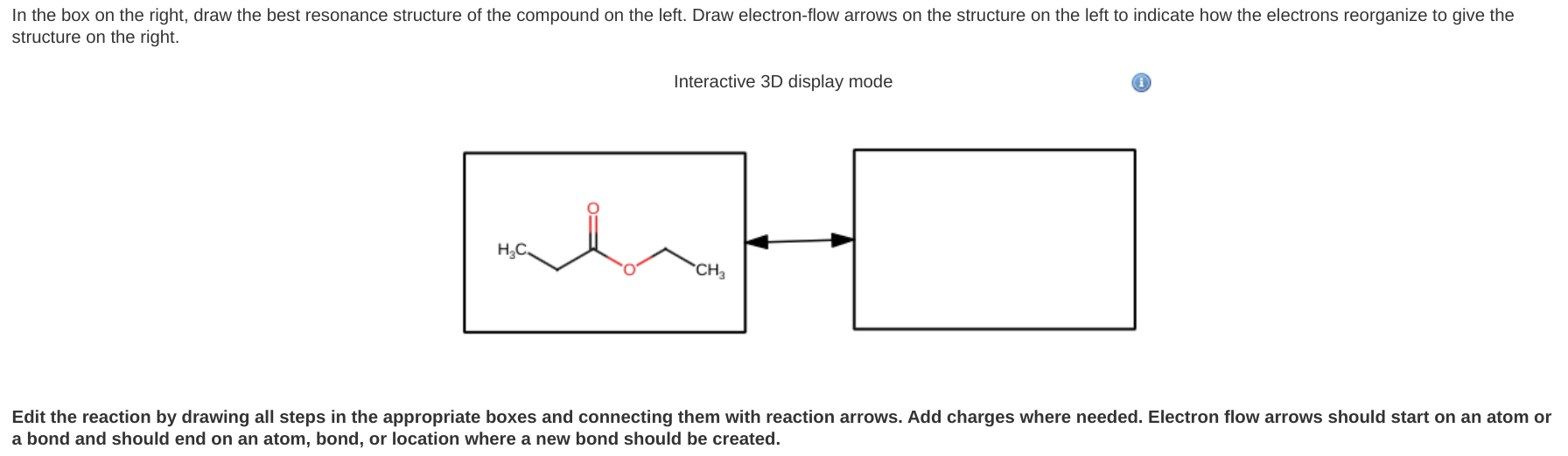 Solved In the box on the right, draw the best resonance | Chegg.com
