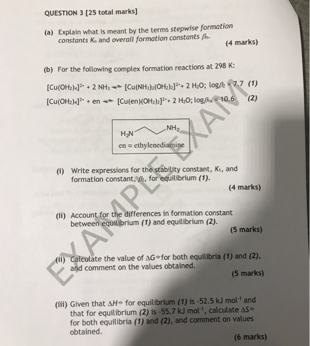 Solved QUESTION 3 [25 total marks] (a) Explain what is meant | Chegg.com