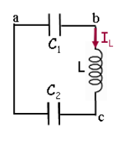 Solved A circuit is constructed with two capacitors and an | Chegg.com