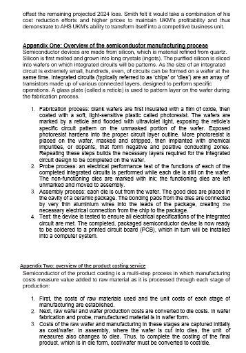 6. Why is there still underutilized manufacturing | Chegg.com