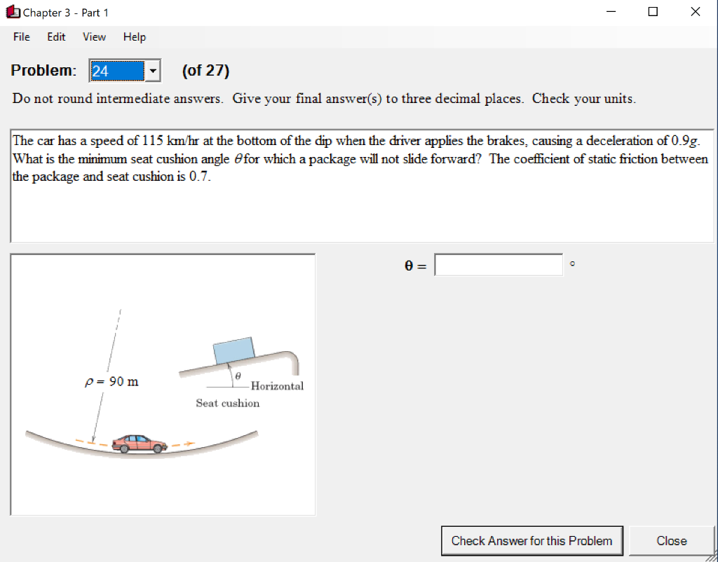 Solved - O Chapter 3 - Part 1 File Edit View Help Problem: | Chegg.com